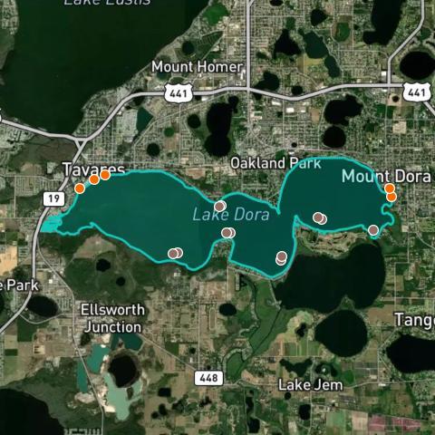 Fishing at Lake Dora, Florida → Explore Fishing Spots & Catches