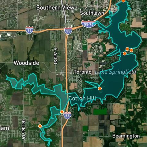 Fishing at Lake Springfield, Illinois → Explore Fishing Spots & Catches