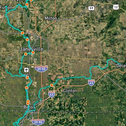 Fishing at Rock River, Wisconsin → Explore Fishing Spots & Catches