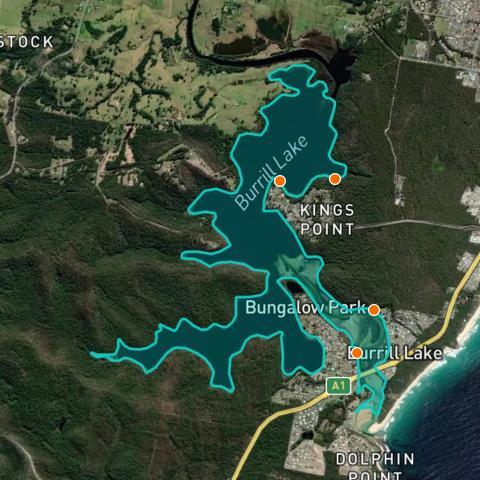 Fishing at Burrill Lake → Explore Fishing Spots & Catches