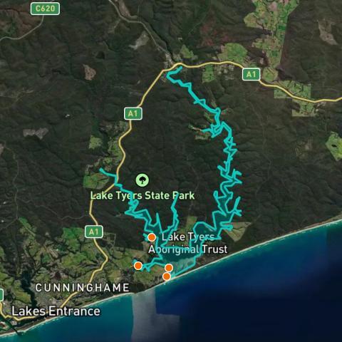 Fishing at Lake Tyers, Victoria → Explore Fishing Spots & Catches