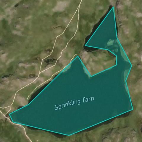 Fishing at Sprinkling Tarn → Explore Fishing Spots & Catches