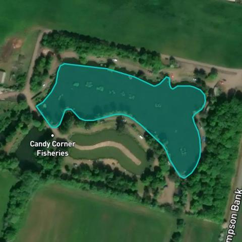 Fishing at Candy Corner Fisheries Lake → Explore Fishing Spots & Catches