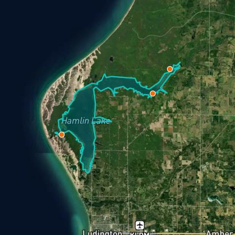 Fishing at Hamlin Lake, Michigan → Explore Fishing Spots & Catches