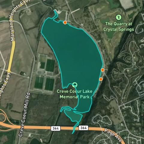 Fishing at Creve Coeur Lake, Missouri → Explore Fishing Spots & Catches