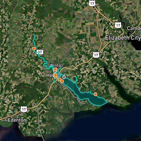 Fishing at Perquimans River, North Carolina → Explore Fishing Spots ...