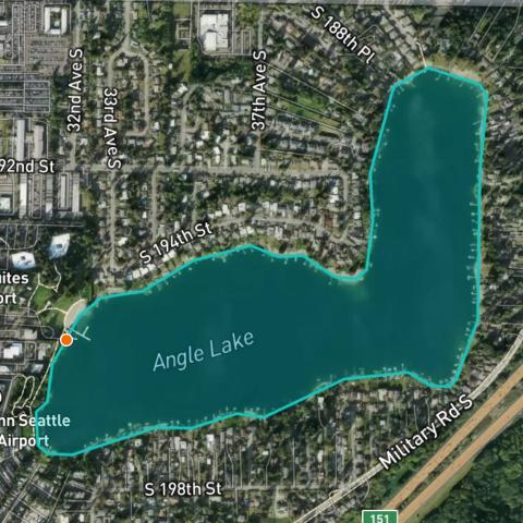 Fishing at Angle Lake, Washington → Explore Fishing Spots & Catches