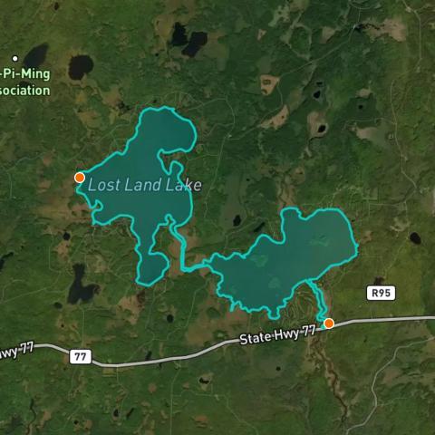 Fishing at Lost Land Lake, Wisconsin → Explore Fishing Spots & Catches