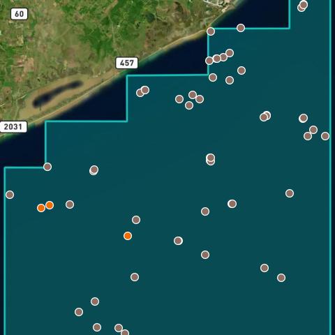 Fishing at Gulf of America (Matagorda-Brazoria) → Explore Fishing Spots ...